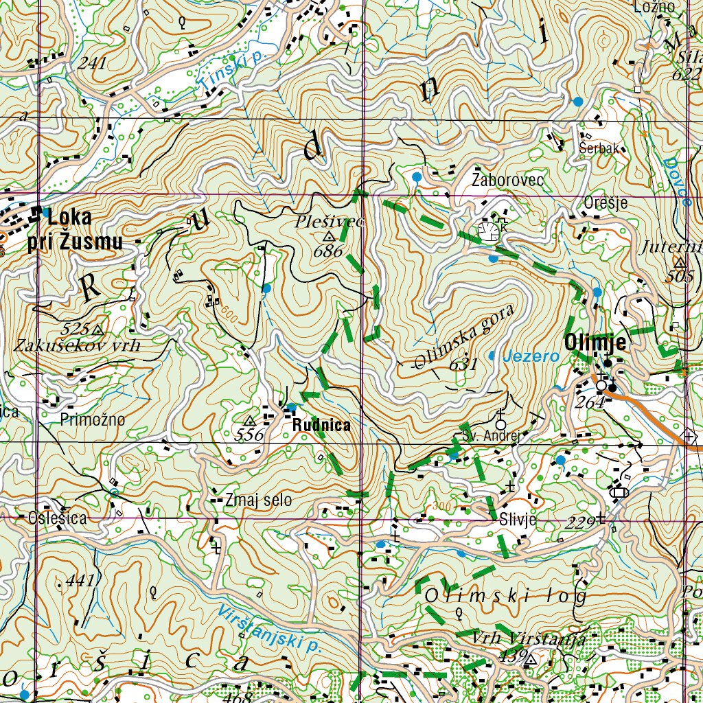 Senovo (T503501AH) Map by Surveying and Mapping Authority of the ...
