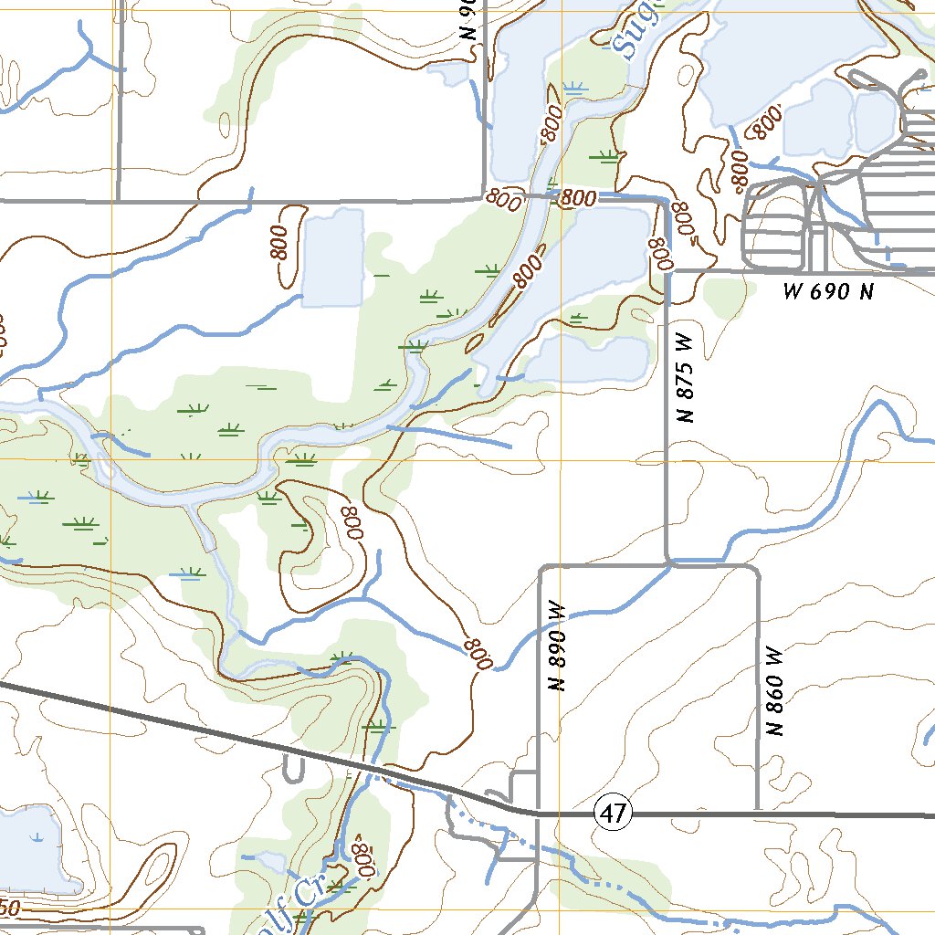 Colfax, IN (2022, 24000-Scale) Map by United States Geological Survey ...
