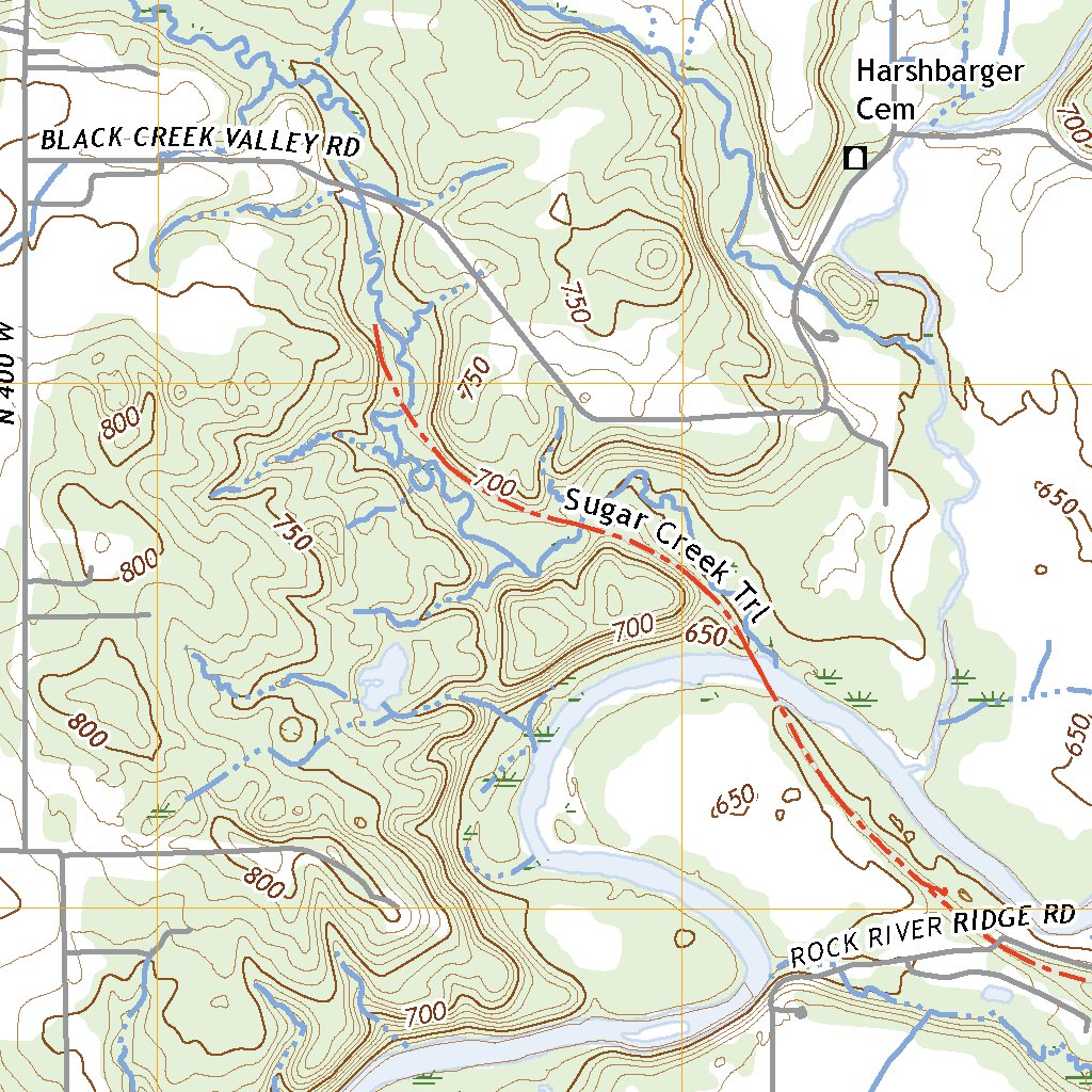 Crawfordsville, IN (2022, 24000-Scale) Map by United States Geological ...
