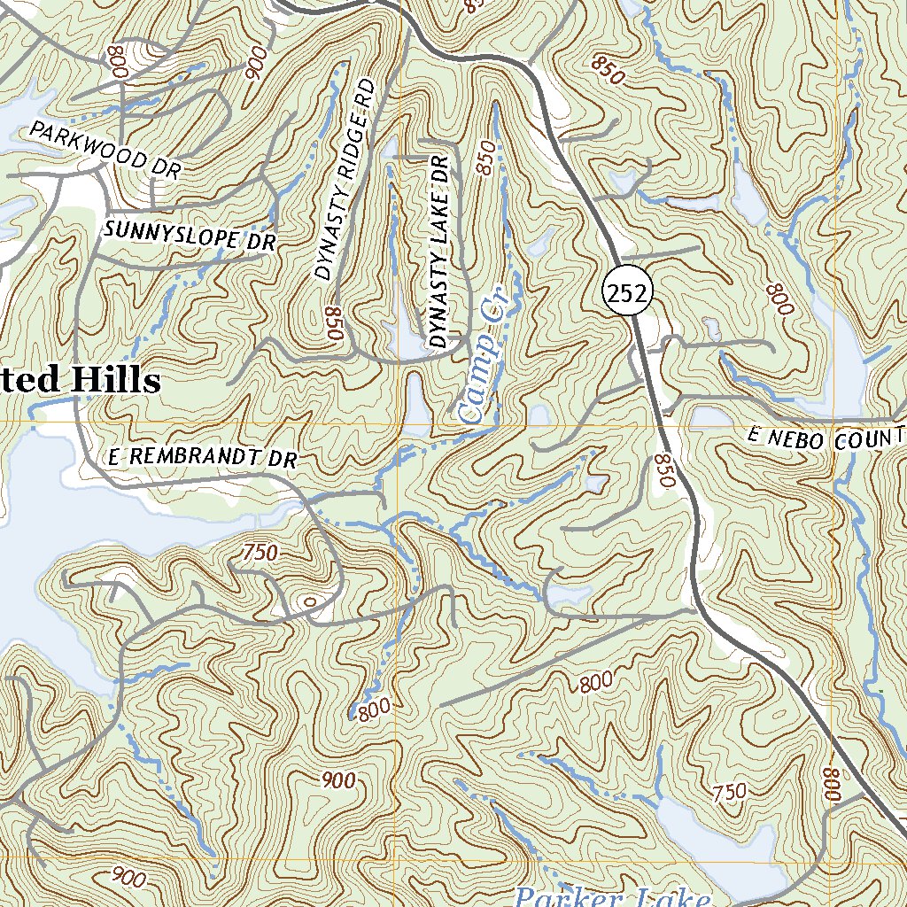 Cope, IN (2022, 24000-Scale) Map by United States Geological Survey ...