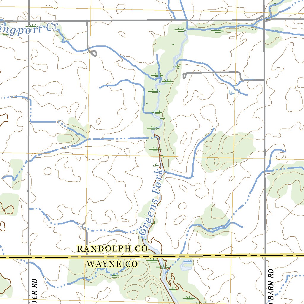 Lynn, IN (2022, 24000-Scale) Map by United States Geological Survey ...