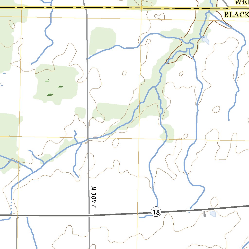 Montpelier, IN (2022, 24000-Scale) Map by United States Geological ...