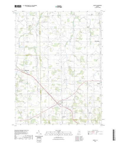 Modoc, IN (2022, 24000-Scale) Map by United States Geological Survey ...