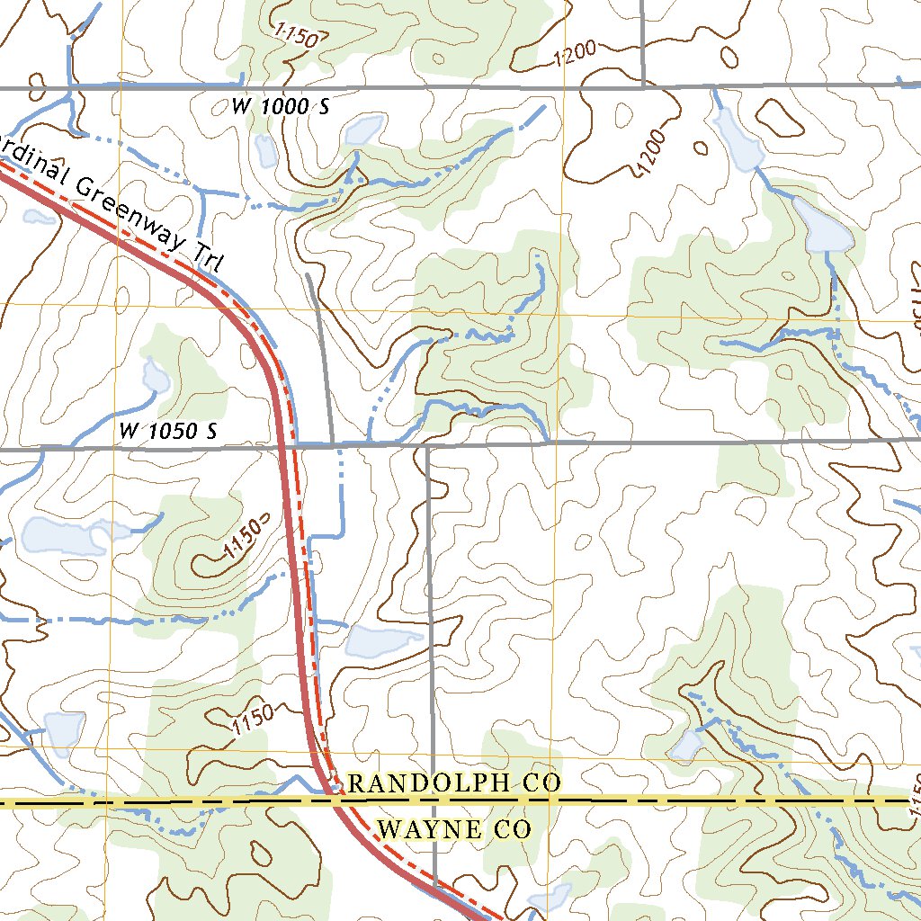 Modoc, IN (2022, 24000-Scale) Map by United States Geological Survey ...