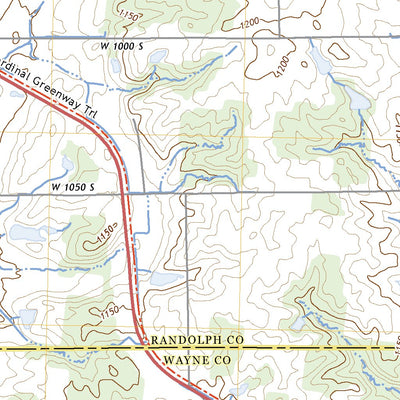 Modoc, IN (2022, 24000-Scale) Map by United States Geological Survey ...