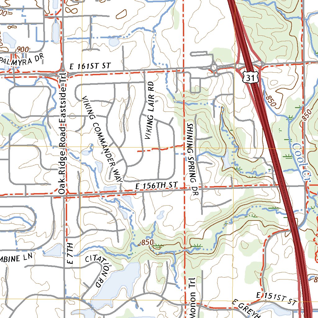 Westfield, IN (2022, 24000-Scale) Map by United States Geological ...
