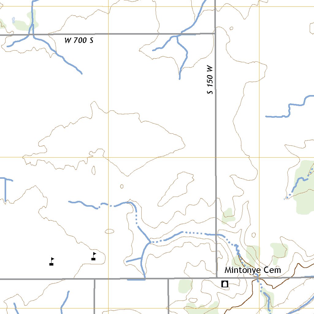 Romney, IN (2022, 24000-Scale) Map by United States Geological Survey ...