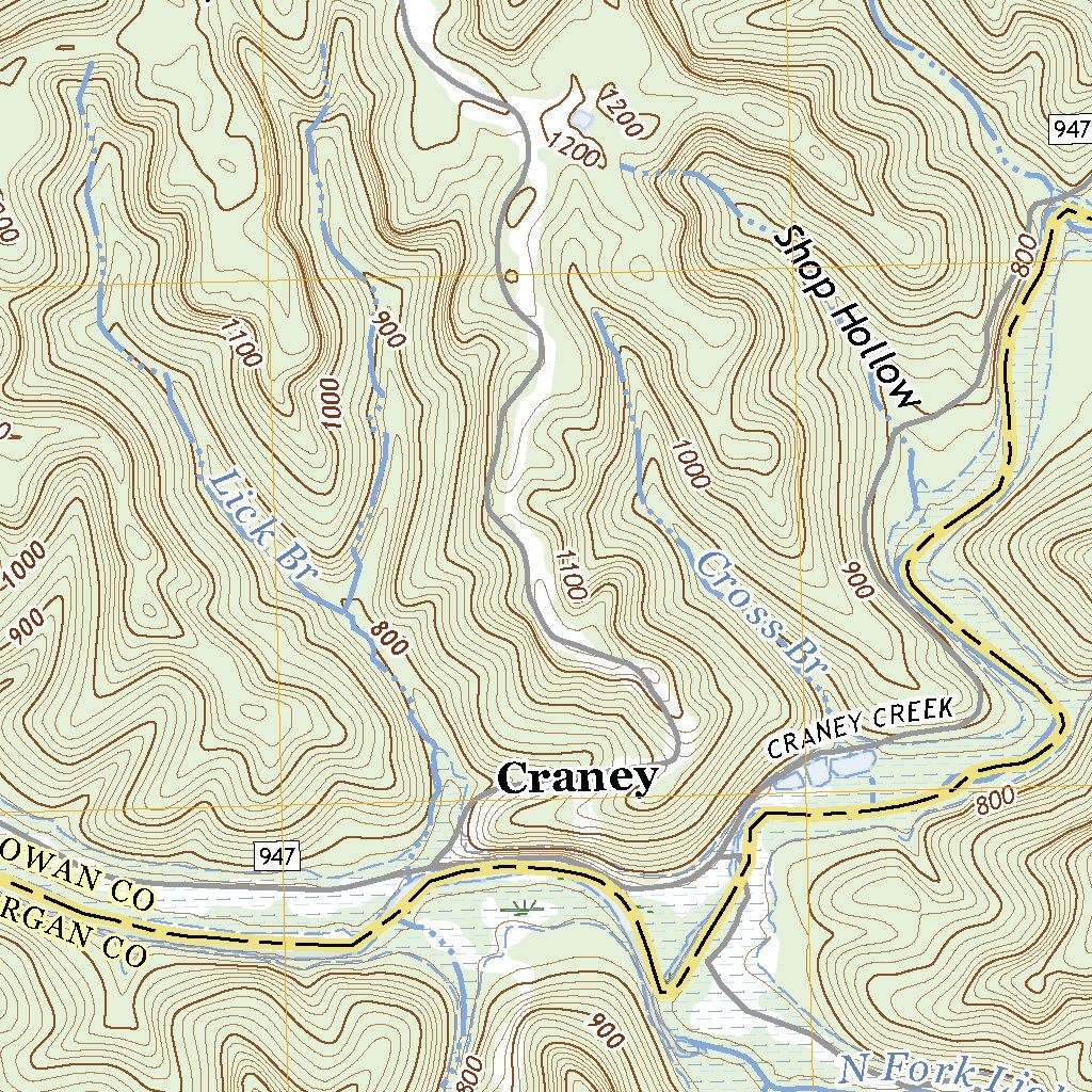 Wrigley, KY (2022, 24000-Scale) Map by United States Geological Survey ...