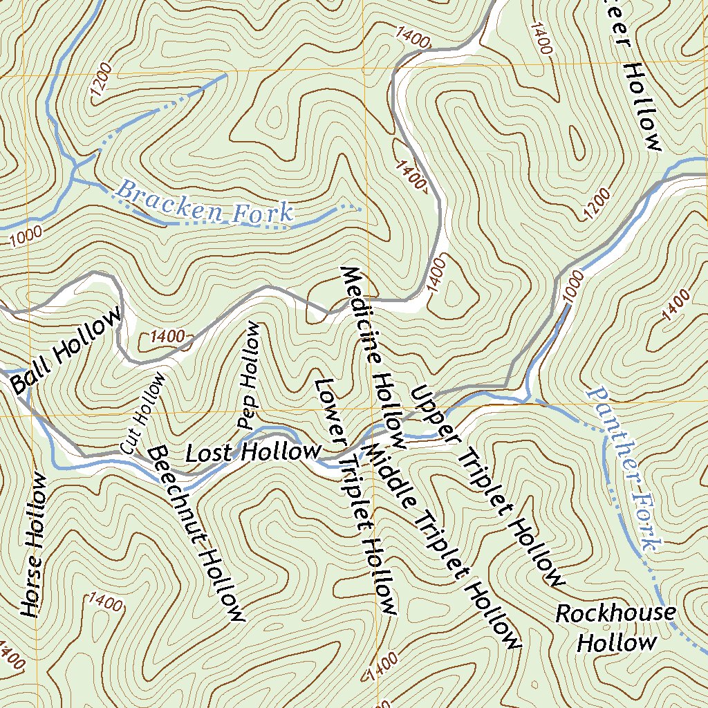 Vest, KY (2022, 24000-Scale) Map by United States Geological Survey ...