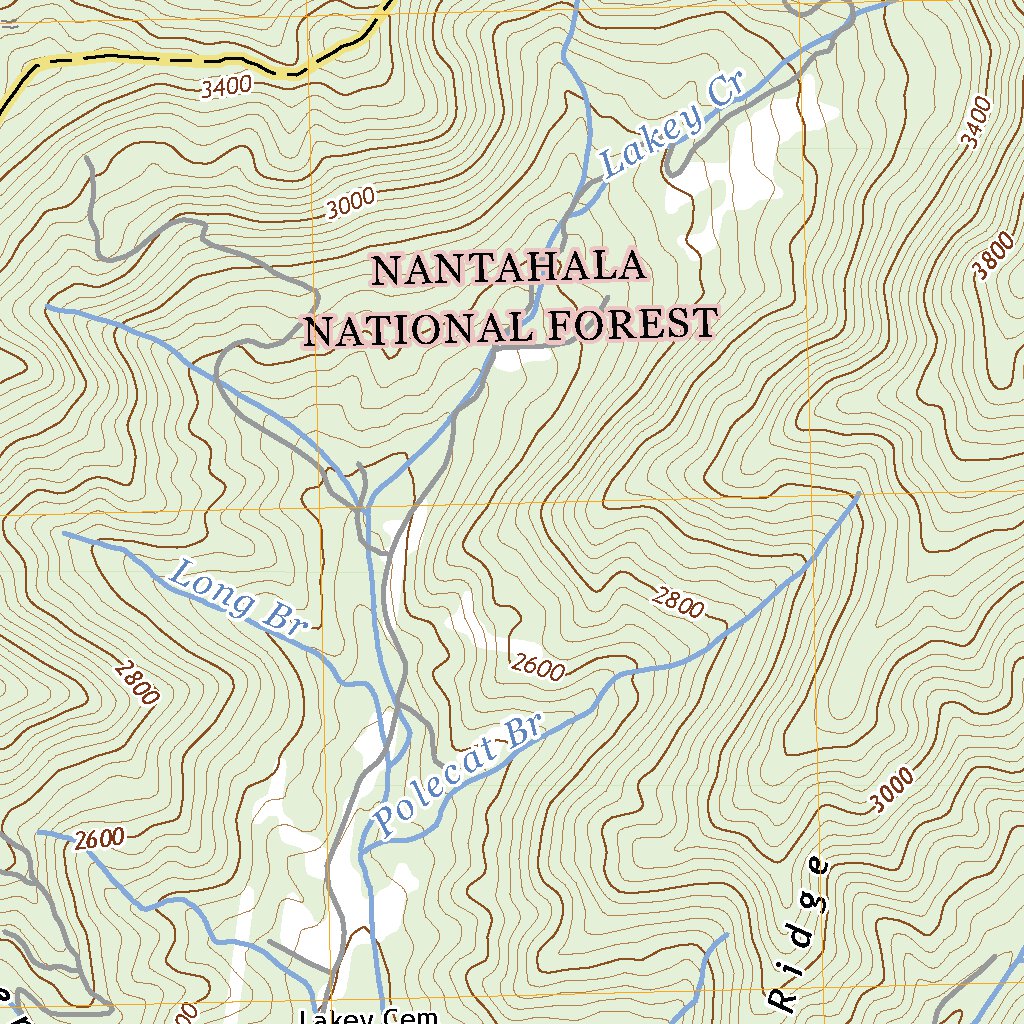 Alarka, NC (2022, 24000-Scale) Map by United States Geological Survey ...