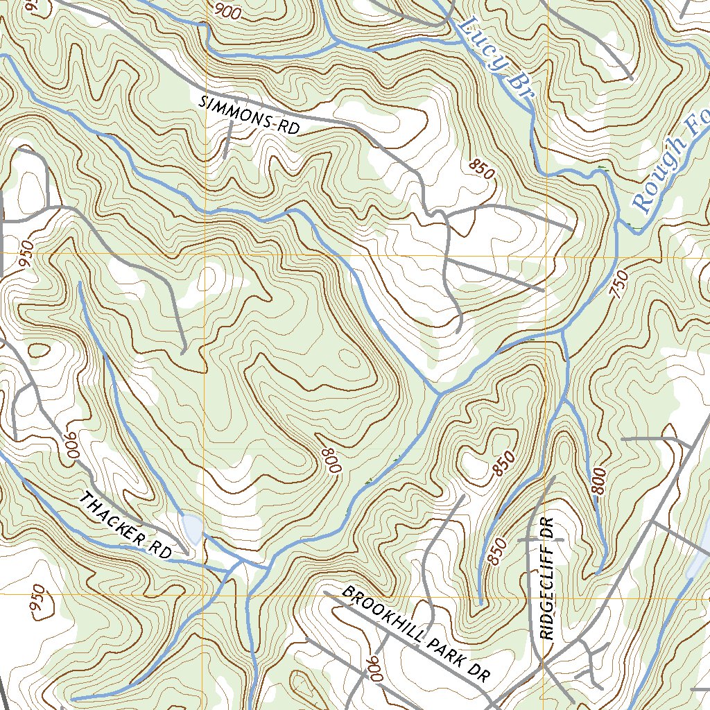 Rural Hall, NC (2022, 24000-Scale) Map by United States Geological ...