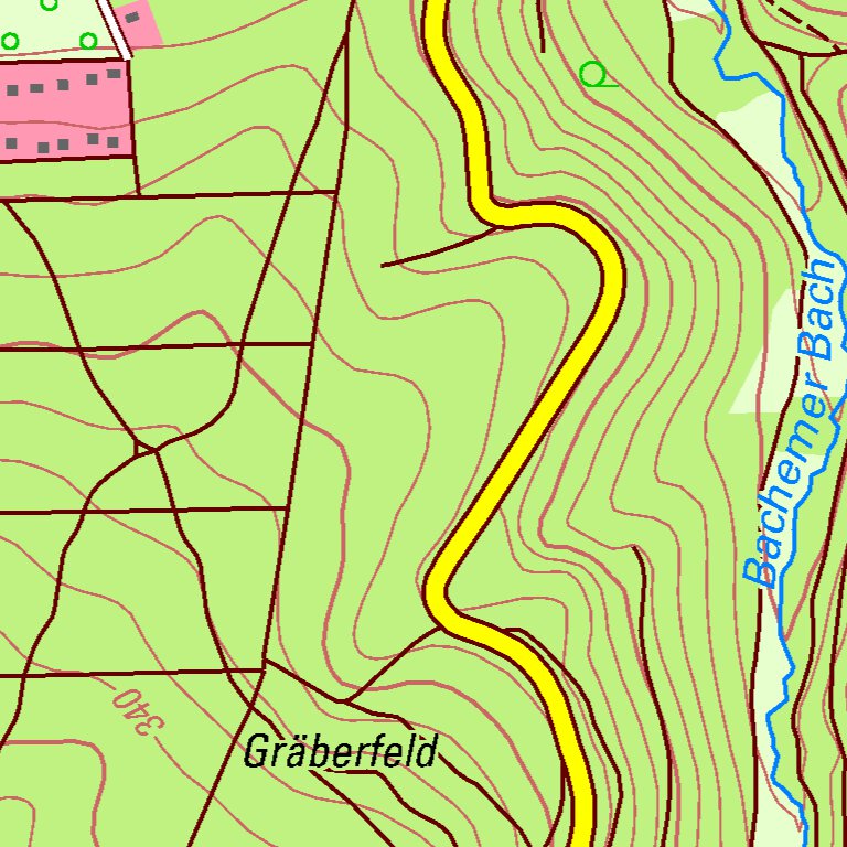 Bad Neuenahr-Ahrweiler (1:25,000) Map by Landesamt fur Vermessung und ...