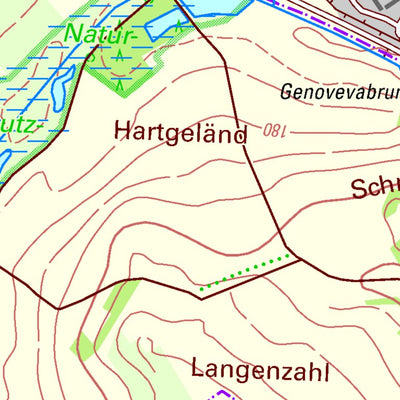 Mendig (1:25,000) Map by Landesamt fur Vermessung und ...