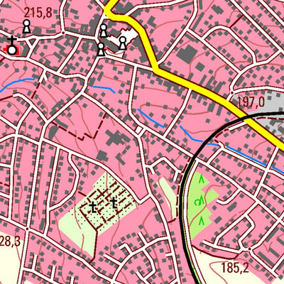 Mendig (1:25,000) Map by Landesamt fur Vermessung und ...