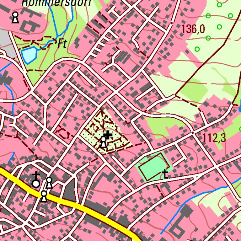 Isenburg (1:25,000) Map by Landesamt fur Vermessung und ...