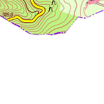 Kaub (1:25,000) Map by Landesamt fur Vermessung und ...