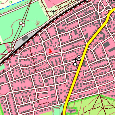 Budenheim (1:25,000) Map by Landesamt fur Vermessung und ...