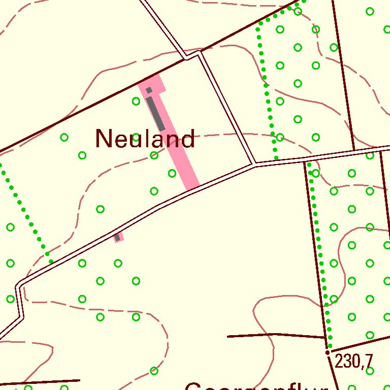 Ingelheim am Rhein 1 (1:25,000) Map by Landesamt fur Vermessung und ...