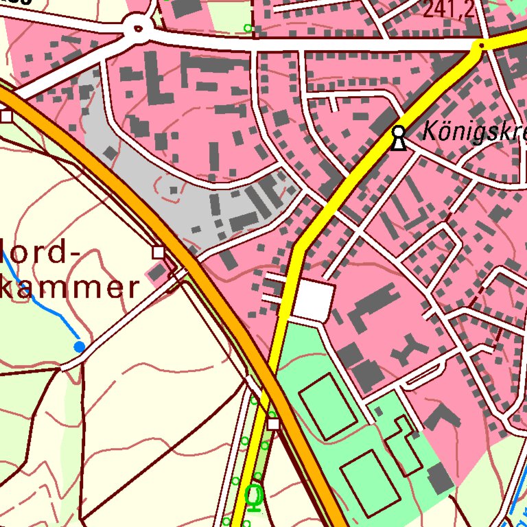 Göllheim (1:25,000) Map by Landesamt fur Vermessung und ...