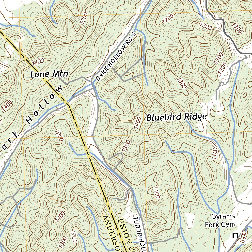 Big Ridge Park, TN (2022, 24000-Scale) Map by United States Geological ...
