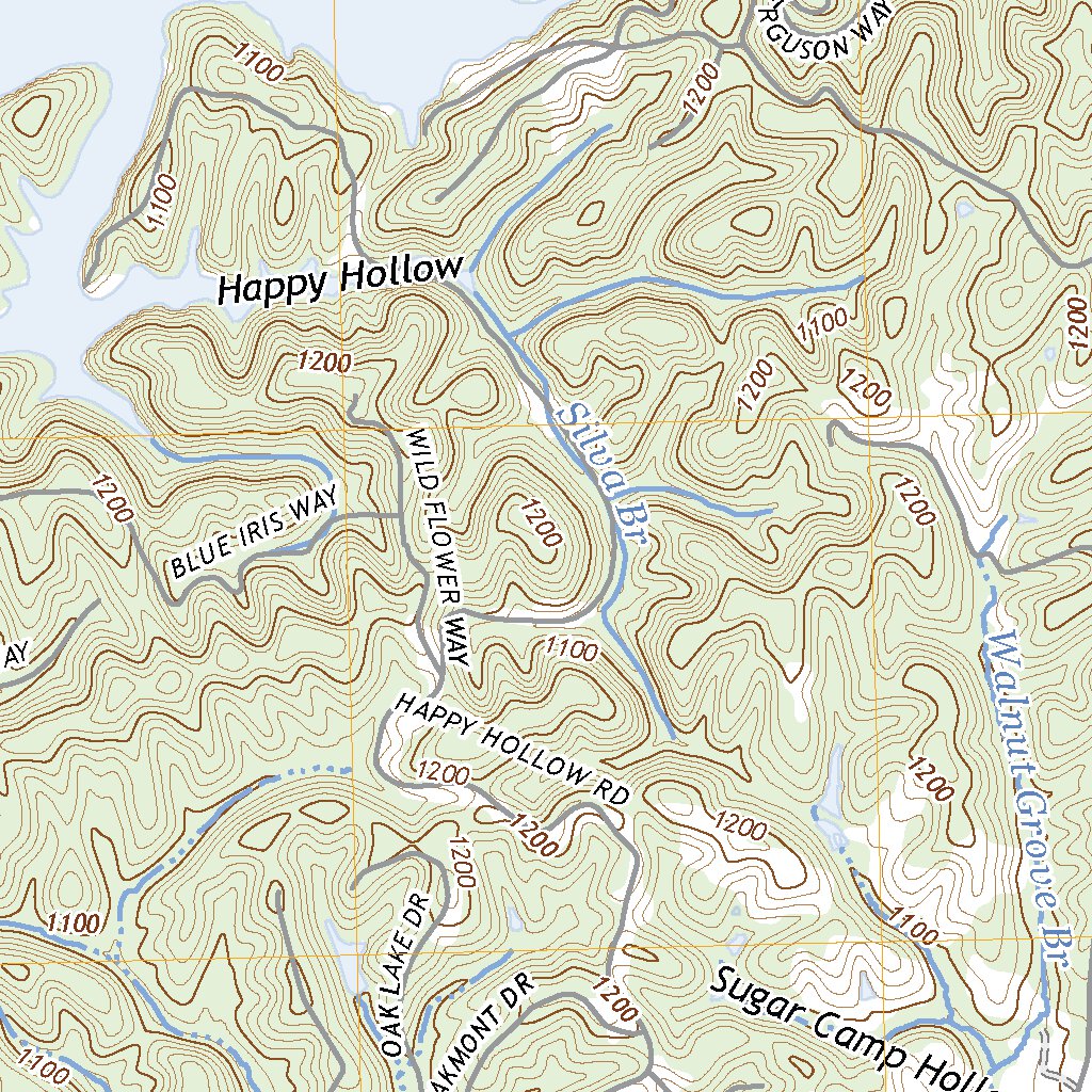 Shady Grove, TN (2022, 24000-Scale) Map by United States Geological ...