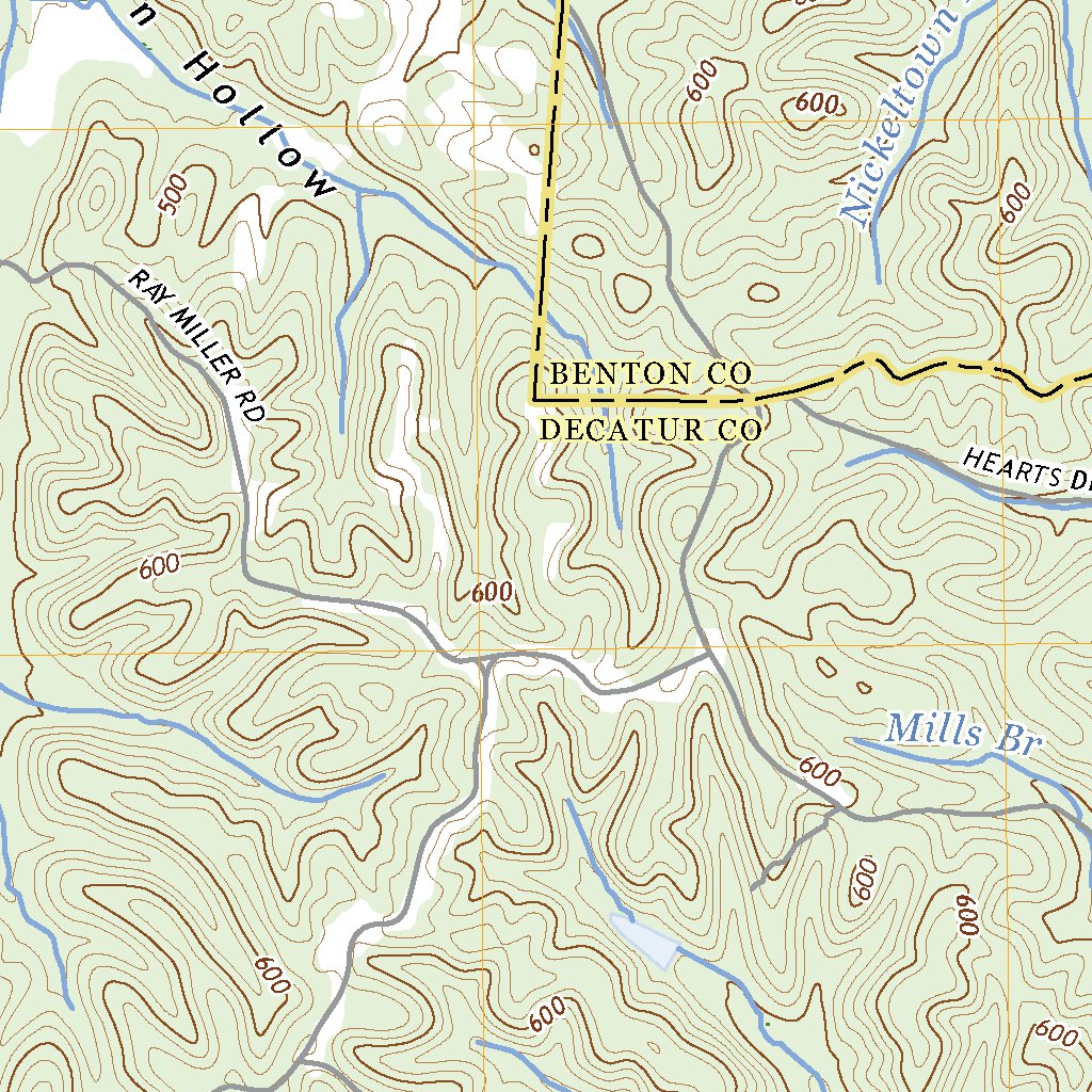 Sugar Tree, TN (2022, 24000-Scale) Map by United States Geological ...