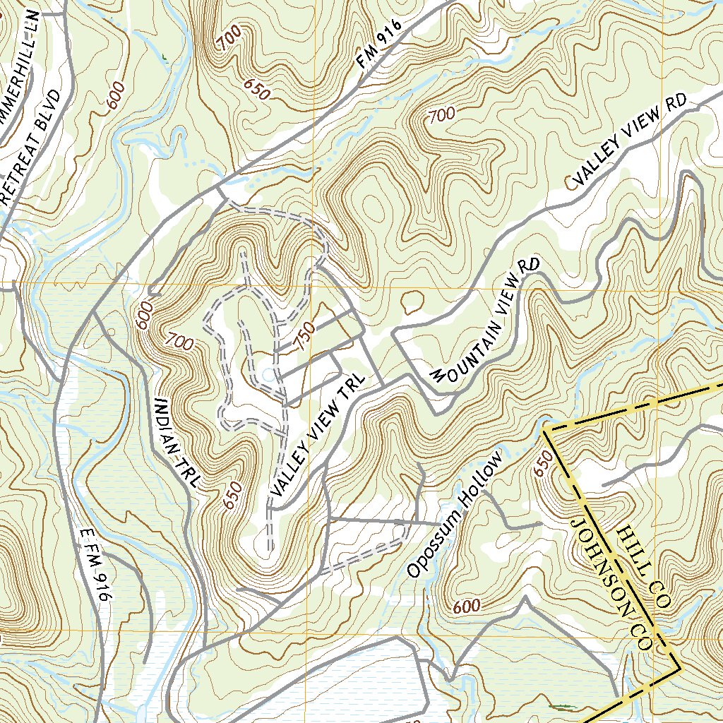 Blum, TX (2022, 24000-Scale) Map by United States Geological Survey ...