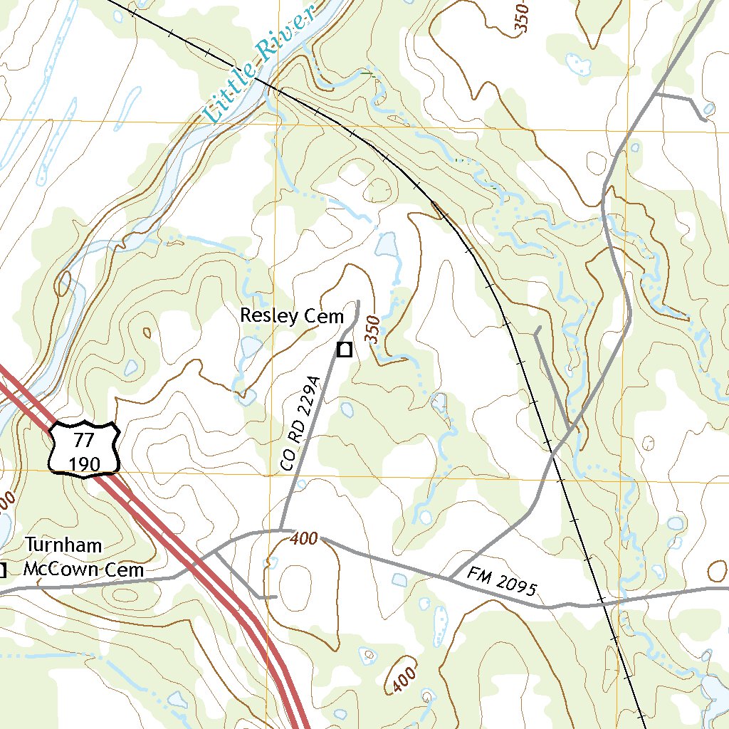 Cameron, TX (2022, 24000-Scale) Map by United States Geological Survey ...