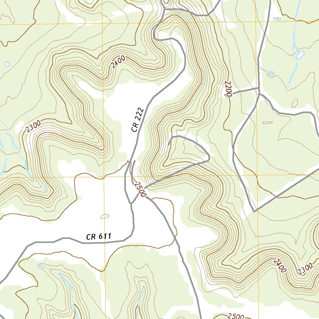 Chalk Peak, TX (2022, 24000-Scale) Map by United States Geological ...