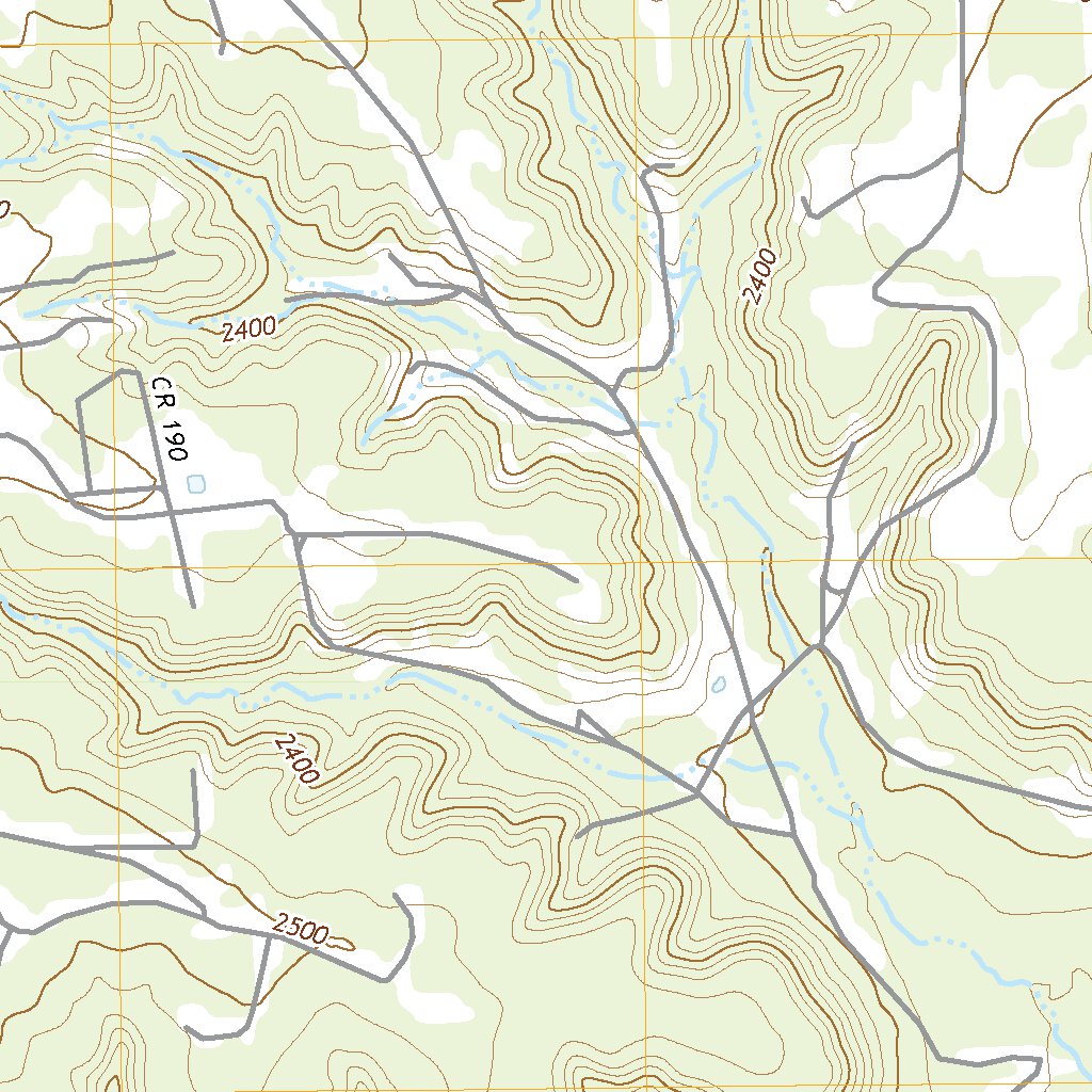 Chalk Peak, TX (2022, 24000-Scale) Map by United States Geological ...