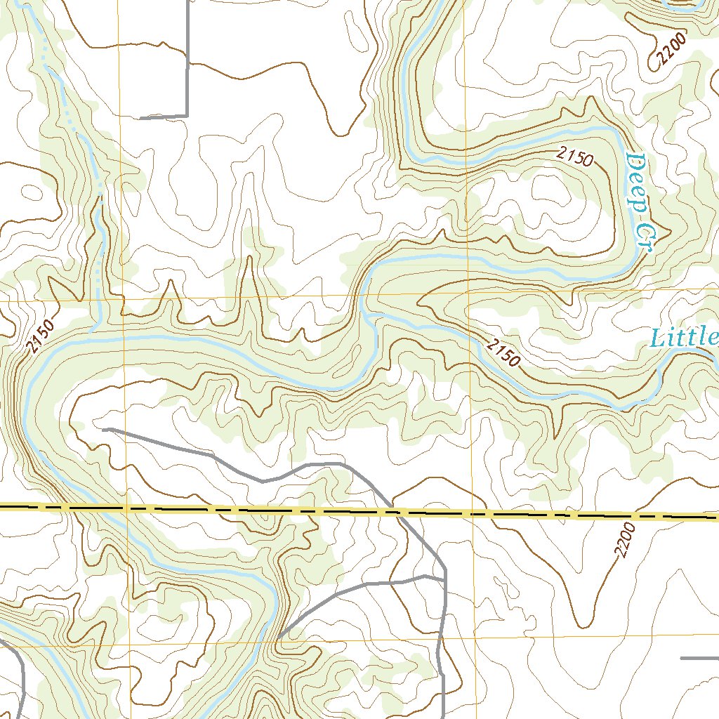 Dunn, TX (2022, 24000-Scale) Map by United States Geological Survey ...