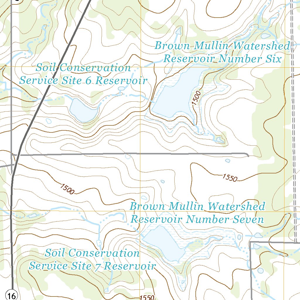 Lake Merritt, TX (2022, 24000-Scale) Map by United States Geological ...