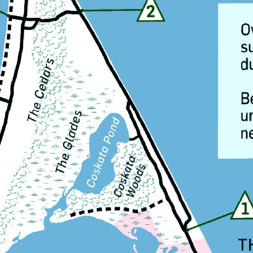 Coskata-Coatue Map by The Trustees of Reservations | Avenza Maps