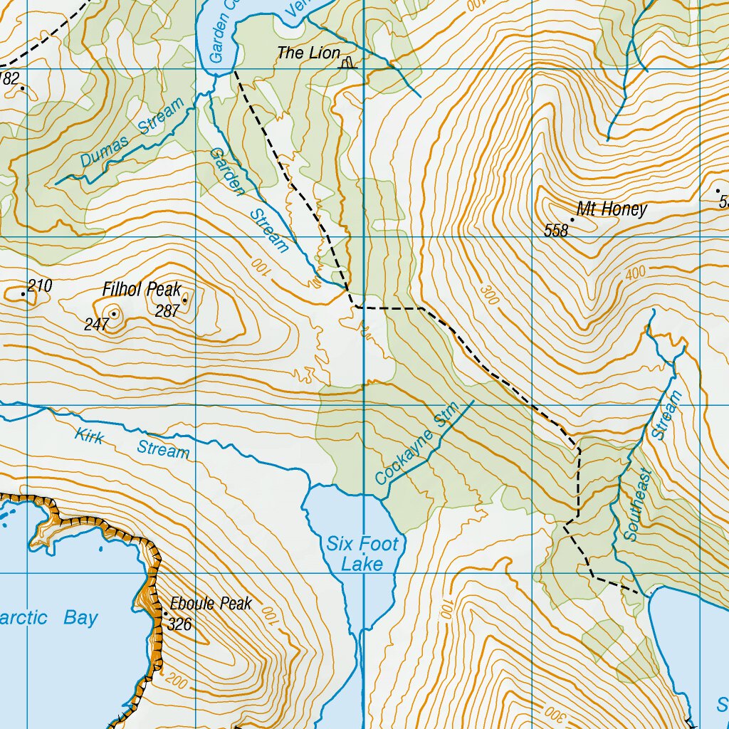 CM01 - Campbell Island/Motu Ihupuku Map by Land Information New Zealand ...