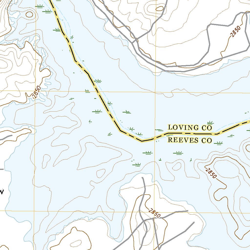 Red Bluff, TX (2022, 24000-Scale) Map by United States Geological ...