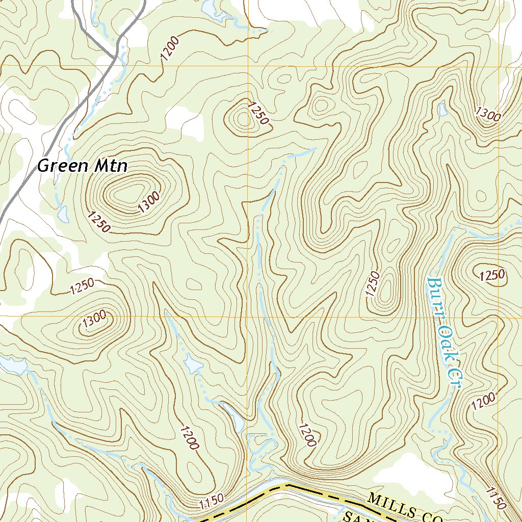 San Saba Peak, TX (2022, 24000-Scale) Map by United States Geological ...