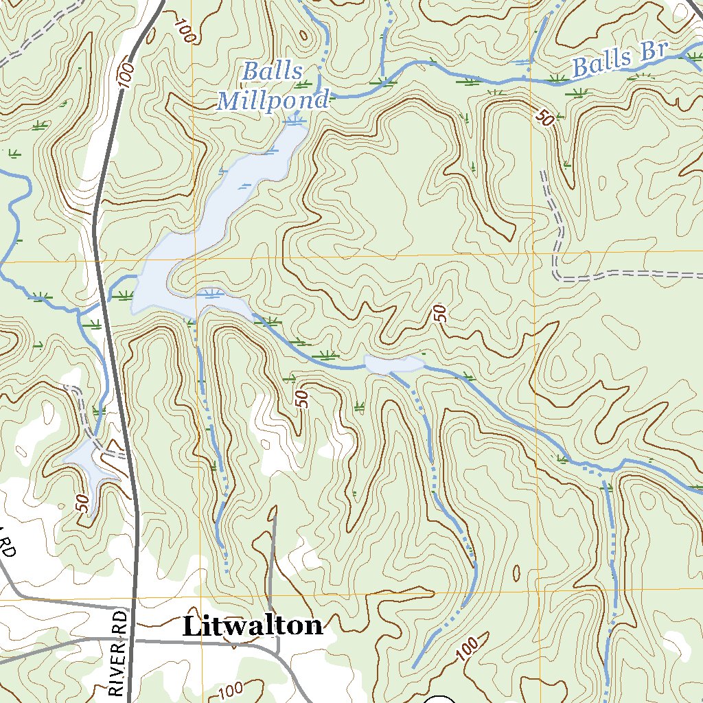 Lively, VA (2022, 24000-Scale) Map by United States Geological Survey ...