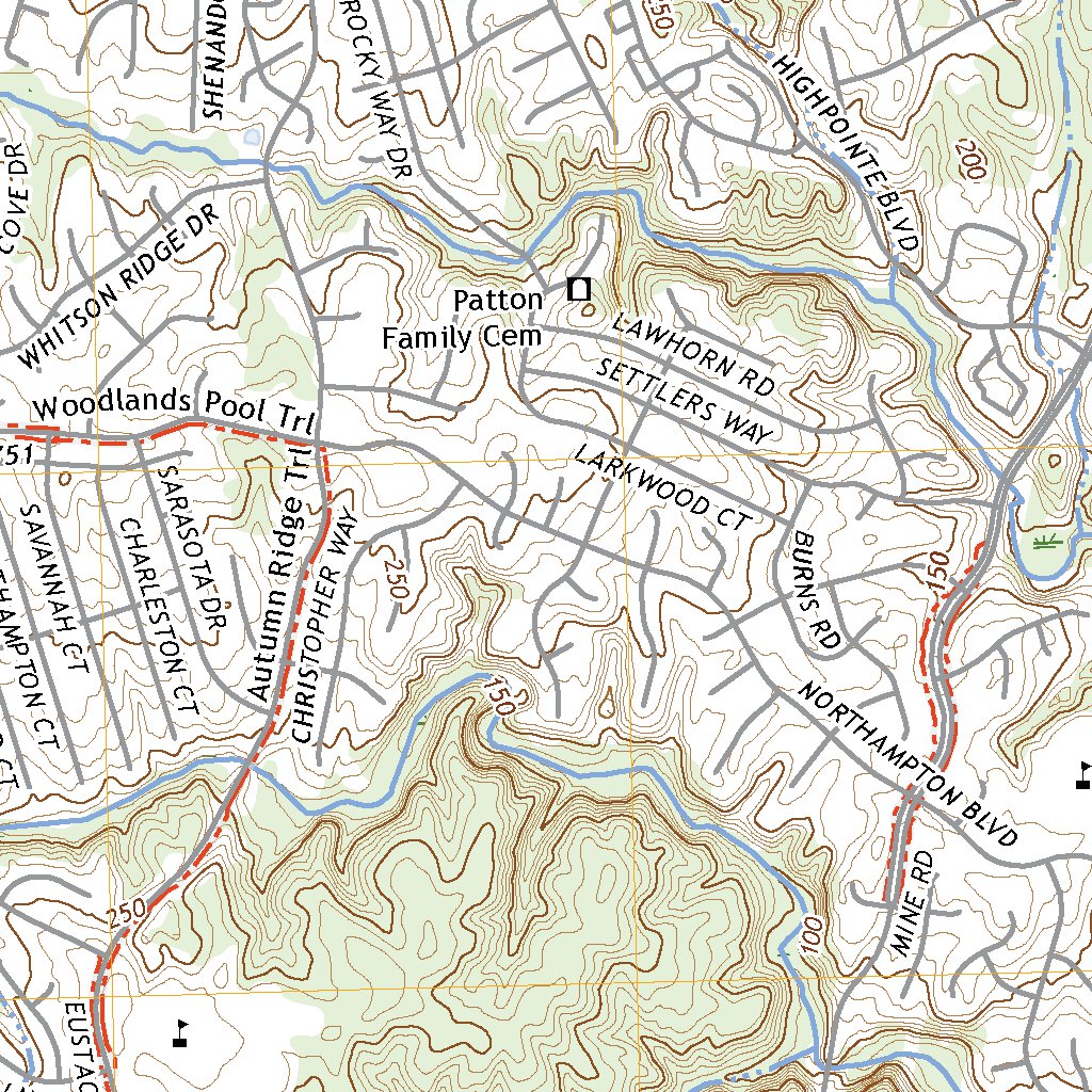 Stafford, VA (2022, 24000-Scale) Map by United States Geological Survey ...