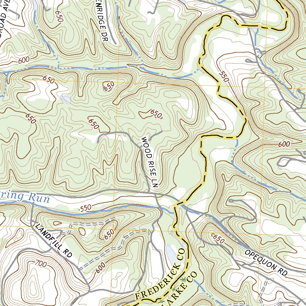 Stephenson, VA (2022, 24000-Scale) Map by United States Geological ...