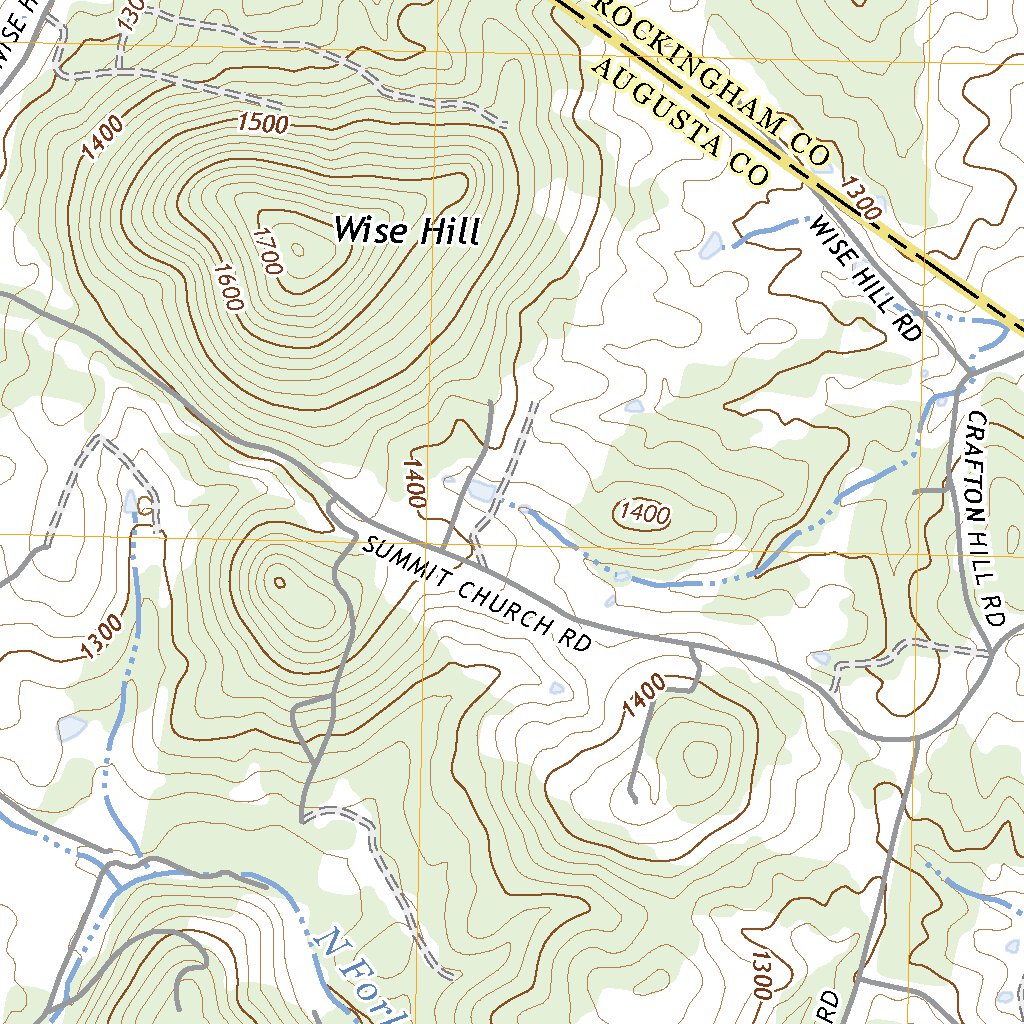 Mount Sidney, VA (2022, 24000-Scale) Map by United States Geological ...