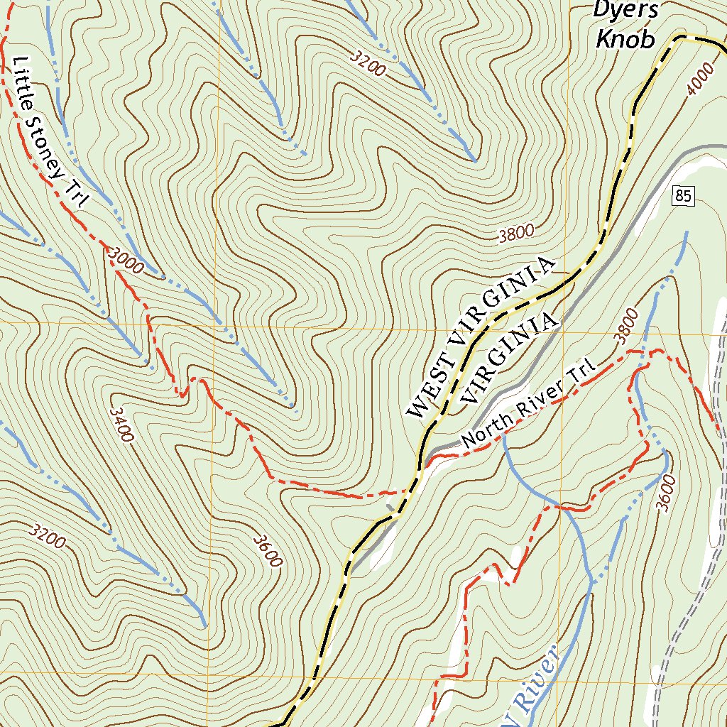 Palo Alto, VA (2022, 24000-Scale) Map by United States Geological ...