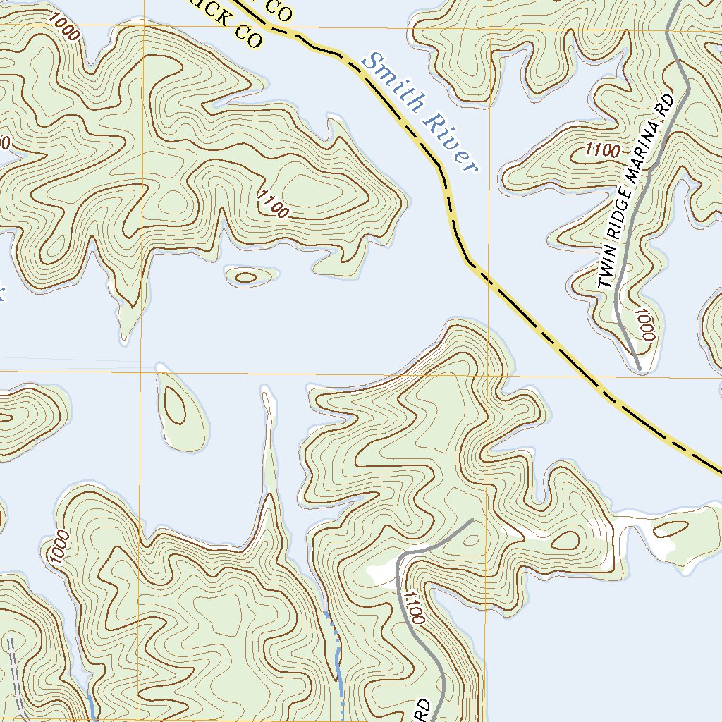 Philpott Lake, VA (2022, 24000-Scale) Map by United States Geological ...