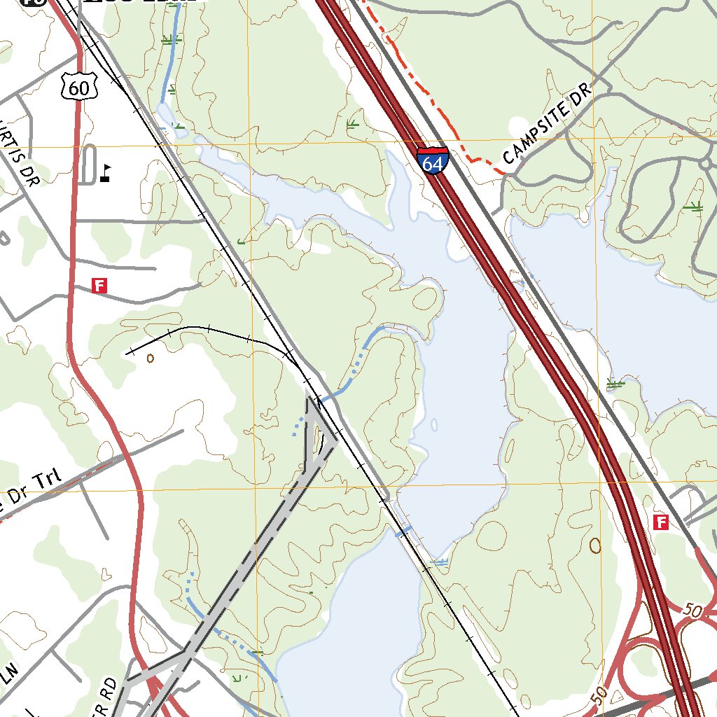 Yorktown, VA (2022, 24000-Scale) Map by United States Geological Survey ...