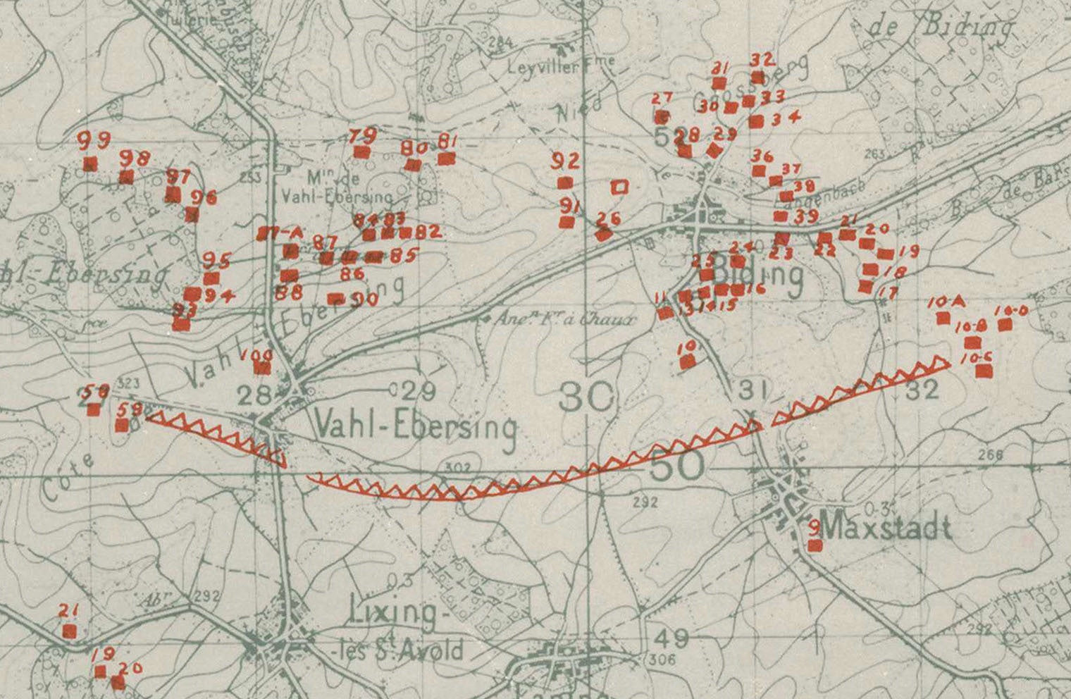 Ligne Maginot Fortifications Map by RAFAELA 1777 | Avenza Maps