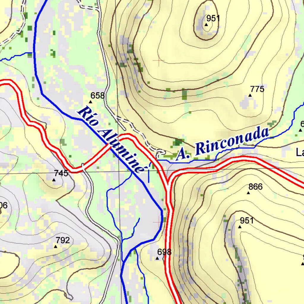 Río Alumine II 1/50.000 Map by Pixmap Cartografia Digital | Avenza Maps