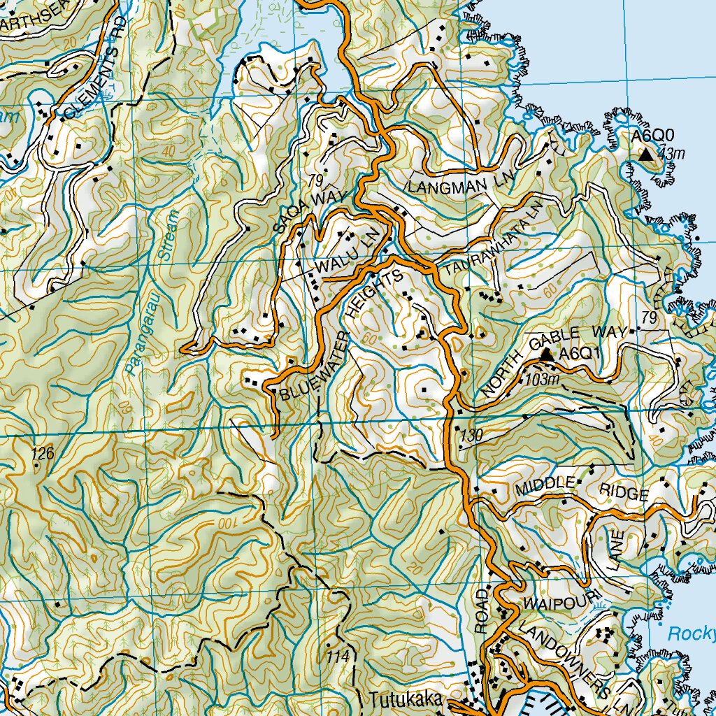 AW31 - Tutukaka Map by Land Information New Zealand | Avenza Maps