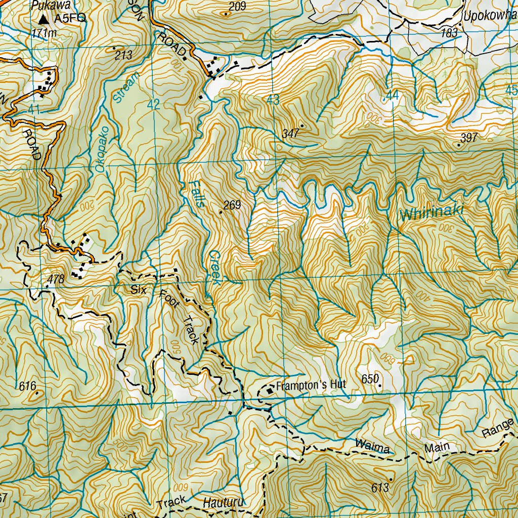 AW27 - Rawene Map by Land Information New Zealand | Avenza Maps