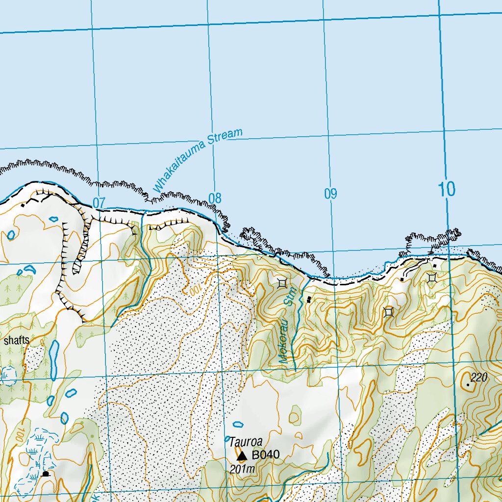 AV25ptAV26 - Tauroa Peninsula Map by Land Information New Zealand ...
