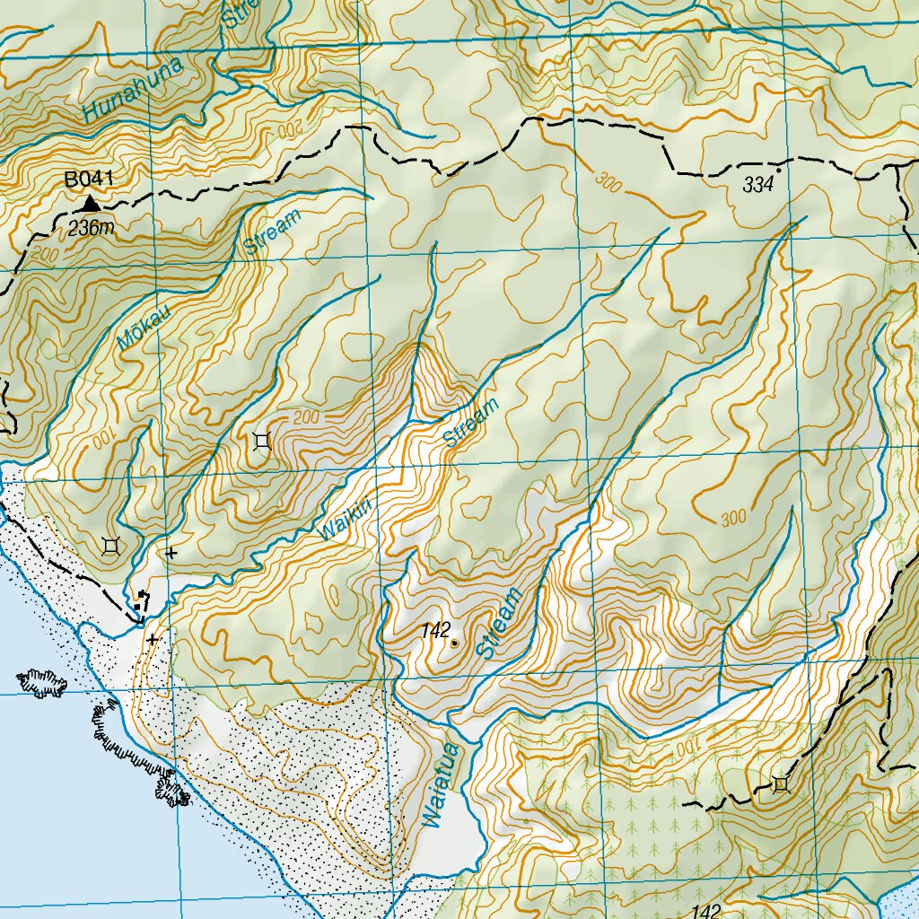 AV25ptAV26 - Tauroa Peninsula Map by Land Information New Zealand ...