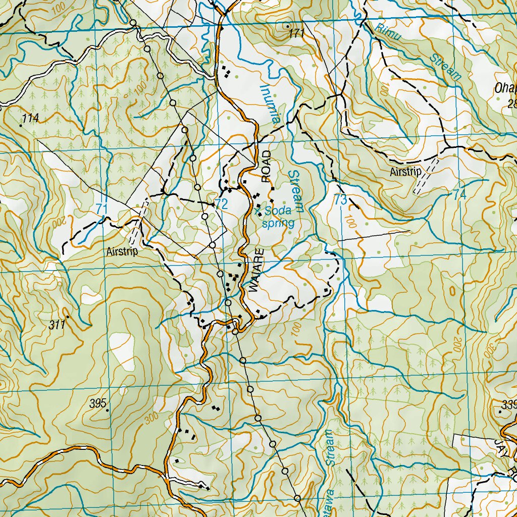 AV28 - Whangaroa map by Land Information New Zealand | Avenza Maps